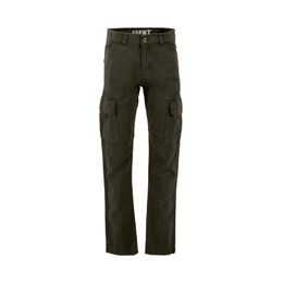 Cargohose Alpha Industries "Alpha Industries Men - Pants Agent Pant" Gr. 30, Normalgrößen, schwarz (black olive) Herren Hosen