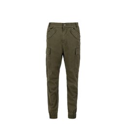 Cargohose Alpha Industries "Alpha Industries Men - Pants Airman Pant" Gr. 29, Normalgrößen, schwarz (black olive) Herren Hosen