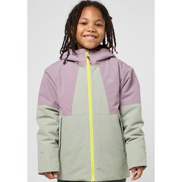 Outdoorjacke Jack Wolfskin "ACTAMIC 2L INS JACKET K" Gr. 116, grün (mint, leaf) Kinder Jacken