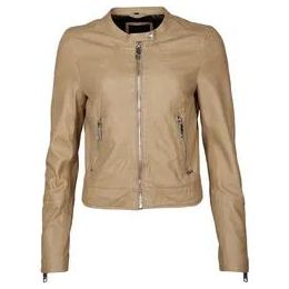 Lederjacke Maze "Grenada" Gr. XL, beige Damen Jacken