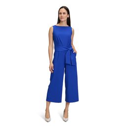 Overall Betty Barclay "Betty Barclay Jumpsuit mit Eingrifftaschen" Gr. 40, Normalgrößen, blau (adria) Damen Overalls Form