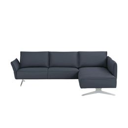 Koinor Ecksofa Vineto ¦ blau ¦ Maße (cm): B: 272 H: 83 T: 207