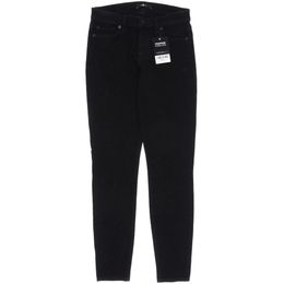 7 For All Mankind Damen Jeans, schwarz, Gr. 25