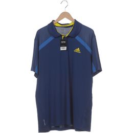 Adidas Herren Poloshirt, blau, Gr. 56