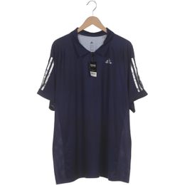 Adidas Herren Poloshirt, marineblau, Gr. 56