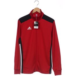 Adidas Herren Sweatshirt, rot, Gr. 48