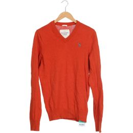 Abercrombie & Fitch Abercrombie & Fitch Herren Pullover, orange, Gr. 52