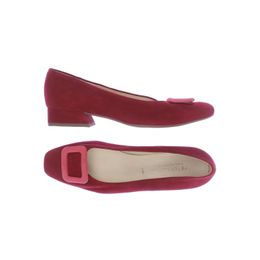 Peter Kaiser Damen Ballerinas, rot, Gr. 4.5