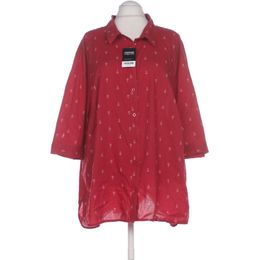 Ulla Popken Damen Bluse, rot, Gr. 58