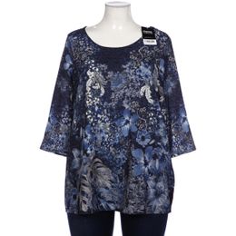 Ulla Popken Damen Bluse, marineblau, Gr. 46