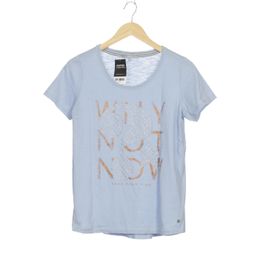 Cecil Damen T-Shirt, blau, Gr. 38