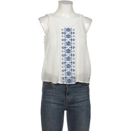 Hollister Damen Bluse, weiß, Gr. 36