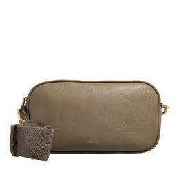 Abro Crossbody Bags - Umh&auml;ngetasche Tina Big/ Tope - Gr. unisize - in Taupe - f&uuml;r Damen
