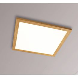 Quitani LED-Panel Aurinor, Eiche natur, 68 cm