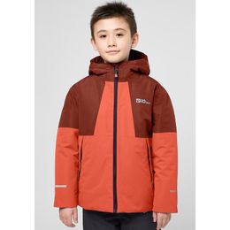 Jack Wolfskin Outdoorjacke »ACTAMIC 2L INS JACKET K« mit Kapuze coral-orange 152 152 140 g TEXATHERM-Füllung