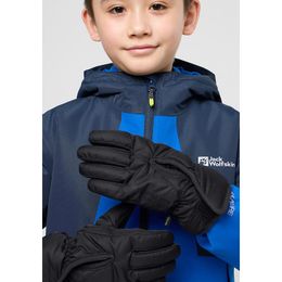 Jack Wolfskin Fleecehandschuhe »EASY ENTRY GLOVE K« black 140 Isolierende Softshell-Handschuhe für Kinder