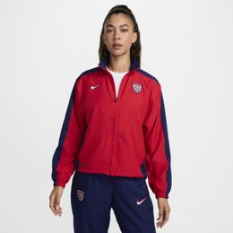 USWNT 1999 Reissue Nike Football Replika-Trainingsjacke (Damen) - Rot