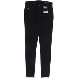 Diesel Damen Jeans, schwarz, Gr. 24