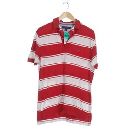 Tommy Hilfiger Herren Poloshirt, rot, Gr. 48