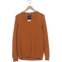 Galeries Lafayette Herren Pullover, orange, Gr. 48