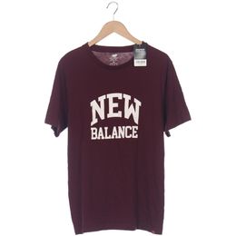 New Balance Herren T-Shirt, bordeaux, Gr. 54