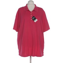 Ulla Popken Damen Poloshirt, pink, Gr. 54