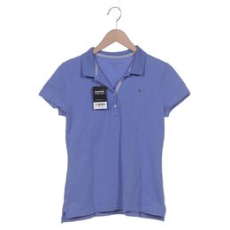 Tommy Hilfiger Damen Poloshirt, blau, Gr. 38