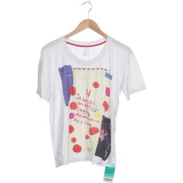 Marc Cain Damen T-Shirt, weiß, Gr. 36