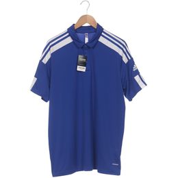 Adidas Herren Poloshirt, blau, Gr. 54