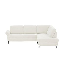 Max Schelling Ecksofa Flachgewebe Maximum Plus ¦ creme ¦ Maße (cm): B