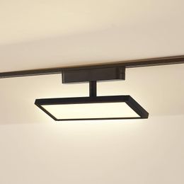 LINDBY LED-Panel 48V Lumaro, schwarz, Alu, Länge20cm,dimmbar