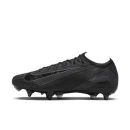 Nike Mercurial Vapor 16 Elite SG-Pro Fußballschuh mit niedrigem Schaft - Schwarz