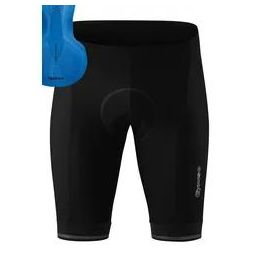 Fahrradhose Gonso "SITIVO M 0" Gr. M, Normalgrößen, schwarz (blau) Herren Hosen Radhose mit innovativem Sitzpolsterkonzept