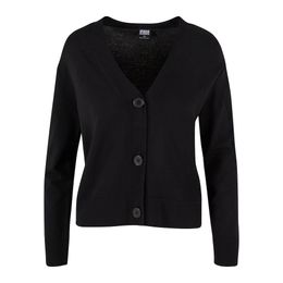 Urban Classics Strickjacke Damen Gr&ouml;&szlig;e 4XL schwarz