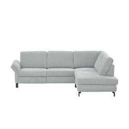 Max Schelling Ecksofa Flachgewebe Maximum Plus ¦ blau ¦ Maße (cm): B: