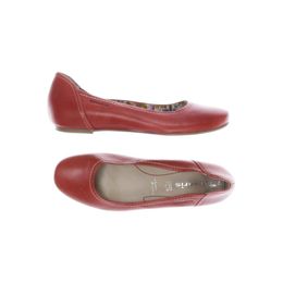 Tamaris Damen Ballerinas, rot, Gr. 40