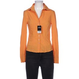 René Lezard Rene Lezard Damen Bluse, orange, Gr. 36