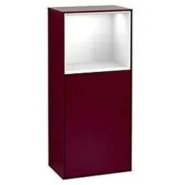 Villeroy & Boch Villeroy und Boch Finion Seitenschrank G500GFHB 41,8x93,6cm, links, Emotion, Regal oben Glossy White, Peony Matt