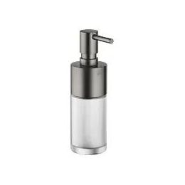 Dornbracht Spender 84435970-99 Standmodell, Flasche aus Kristallglas, matt, Dark Platinum matt