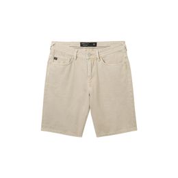 Tom Tailor Denim Herren Lockere Jeans Shorts, grau, Uni, Gr. XL