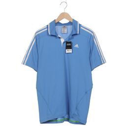 Adidas Herren Poloshirt, blau, Gr. 52