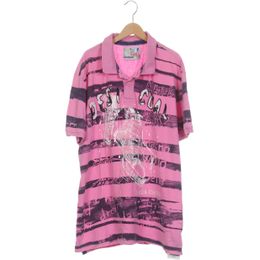 Desigual Herren Poloshirt, pink, Gr. 58