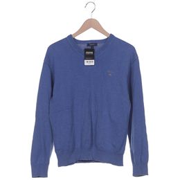 Gant Herren Pullover, blau, Gr. 52