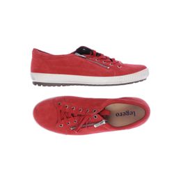 Legero Damen Sneakers, rot, Gr. 10