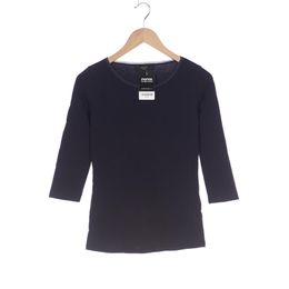 Weekend Max Mara Damen Langarmshirt, marineblau, Gr. 32