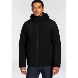 Killtec Herren Outdoorjacke, schwarz, Gr. L, Obermaterial: 100% Polyester, Jacken