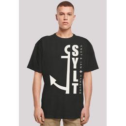 F4NT4STIC Herren T-Shirt "Sylt Anker Knut & Jan Hamburg", schwarz, Gr. XXL, Obermaterial: 100% Baumwolle, Shirts, Print