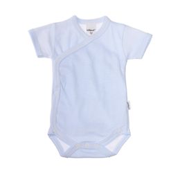 Liliput Jungen Body, Gr. 50, blau, 100% Baumwolle, gestreift, Bodys, mit praktischer Druckknopfleiste