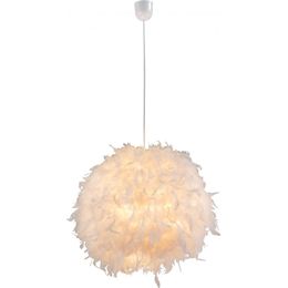 Globo Lighting - KATUNGA - Hängeleuchte Kunststoff weiß, 1x E27