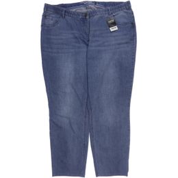 Ulla Popken Damen Jeans, blau, Gr. 108